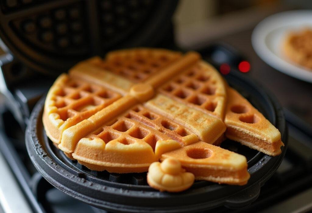 Star Wars Millennium Falcon Waffles - Hollywood Recipes