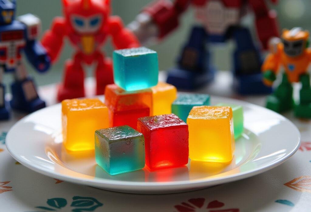 Transformers Energon Cube Snacks - Hollywood Recipes