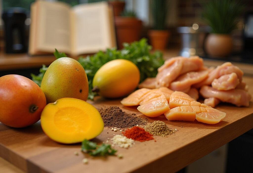 The Lion King Mufasa's Mighty Mango Chicken - Hollywood Recipes