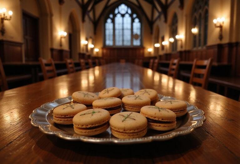Harry Potter Pensieve Memory Macarons - Hollywood Recipes