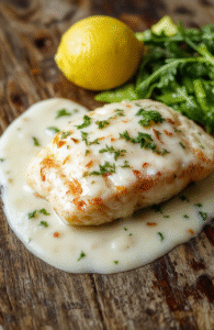 Flaky Baked Cod in Coconut Lemon Cream Sauce - Hollywood Recipes