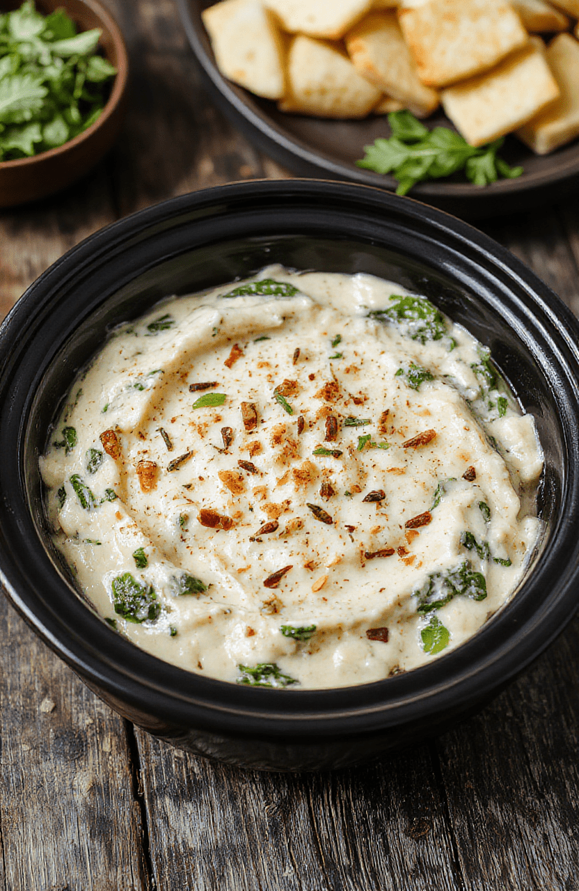 Easy Crockpot Spinach Artichoke Dip for Parties - Hollywood Recipes