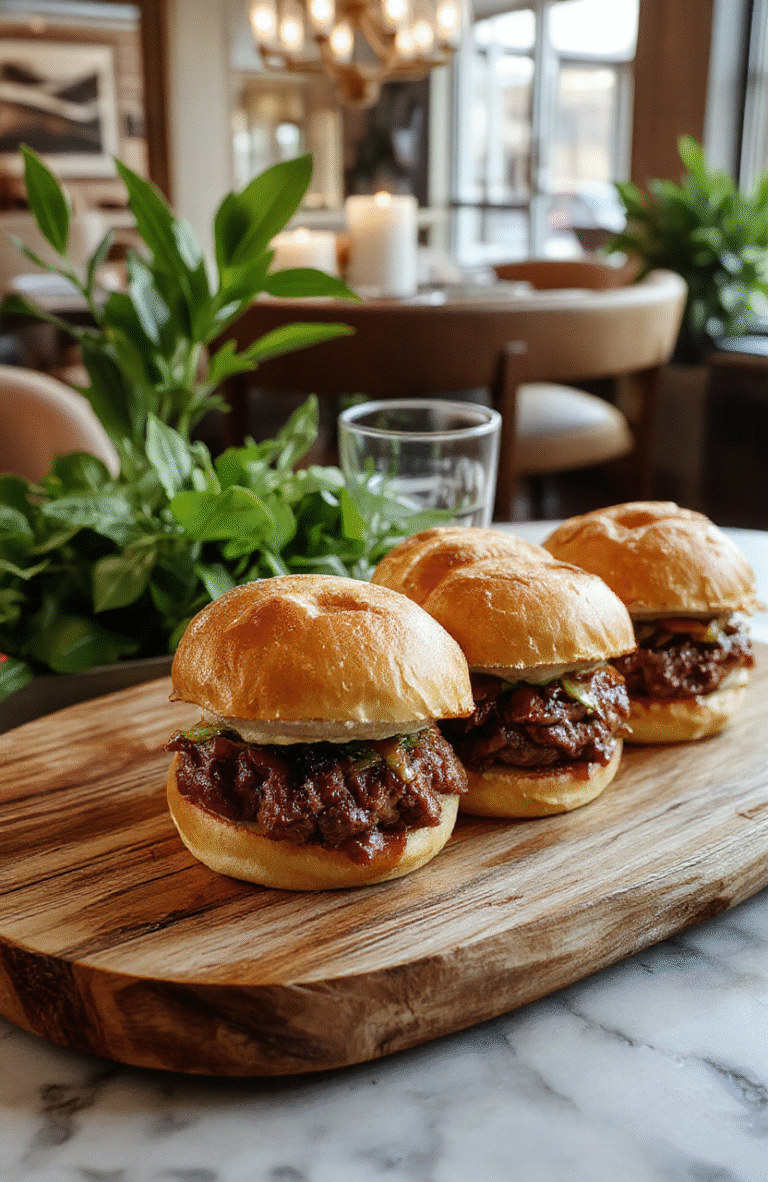 Succession Roy Family Roast Beef Sliders - Hollywood Recipes