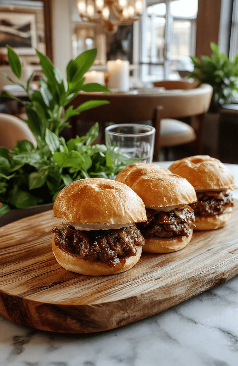 Succession Roy Family Roast Beef Sliders - Hollywood Recipes