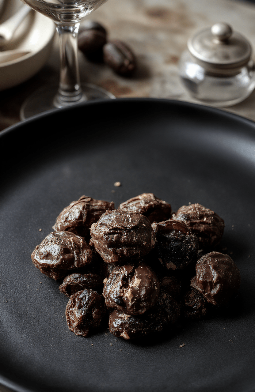 Wednesday Dark Chocolate Covered Raisins - Hollywood Recipes